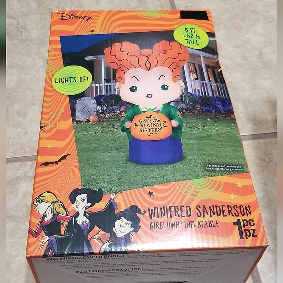 Gemmy | Holiday | Gemmy Disneys Hocus Pocus Winifred Sanderson 45 Ft ...